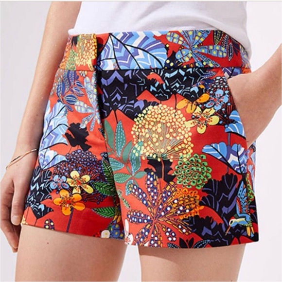 LOFT | Shorts | Loft Plus Rivera Hummingbird Short | Poshmark